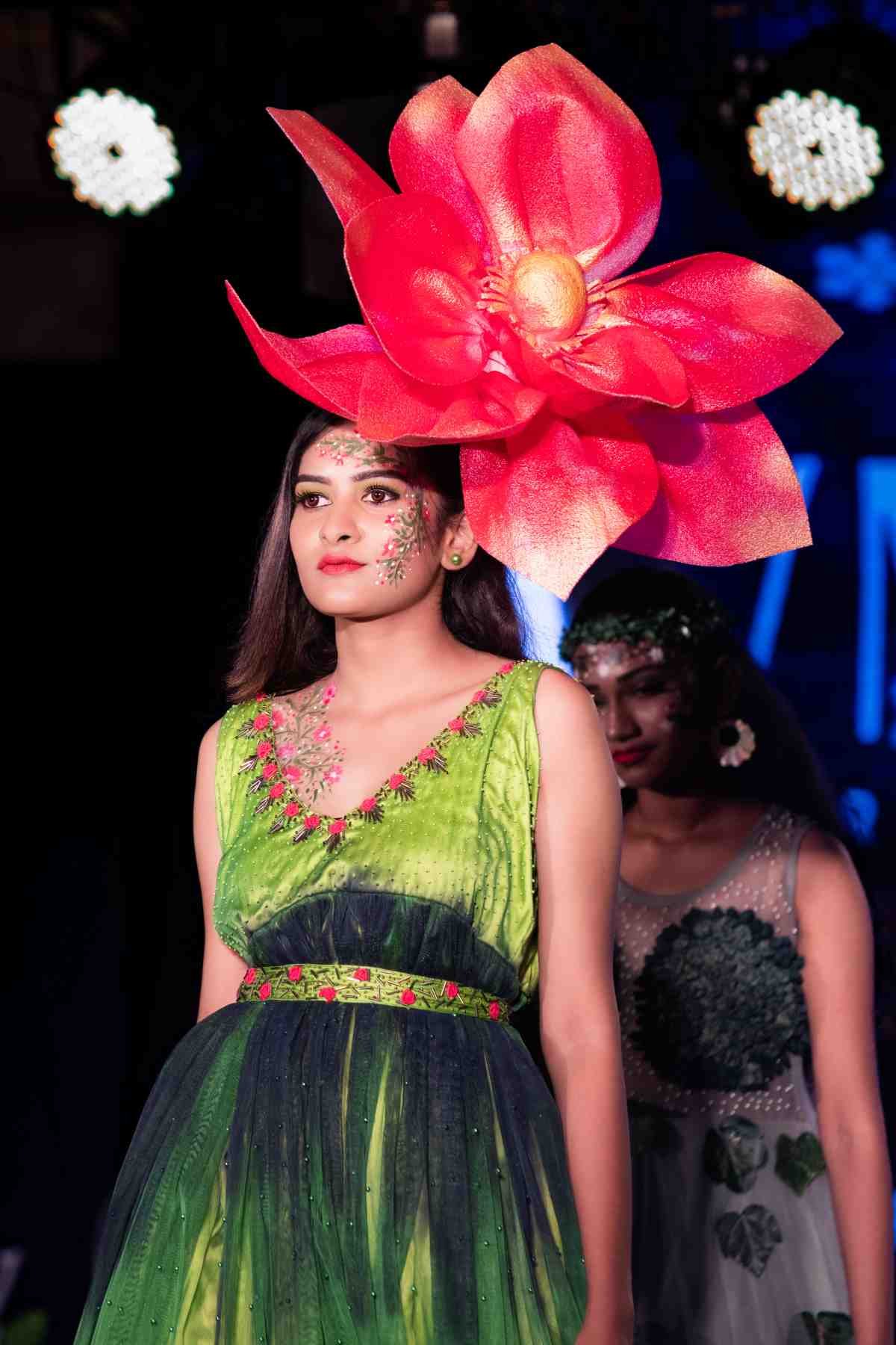 "Nature's Runway: Where Fashion Meets the Organic Beauty