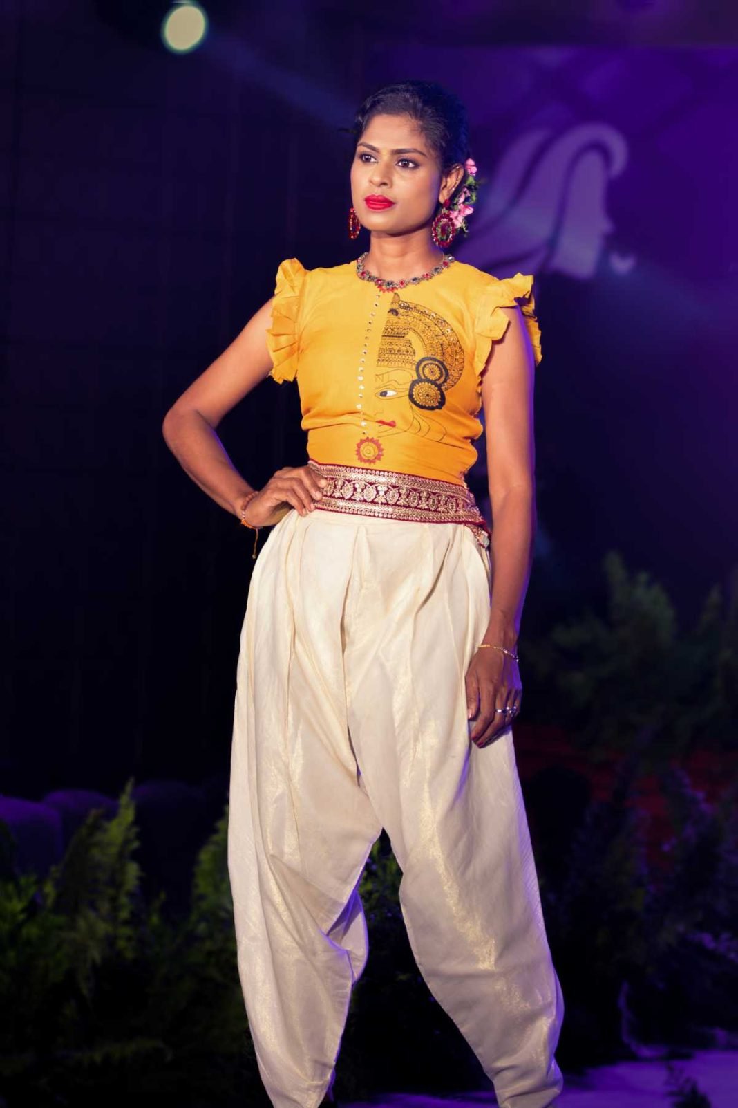 Captivating Kerala: Traditional Clothing Ramp Walk Photography