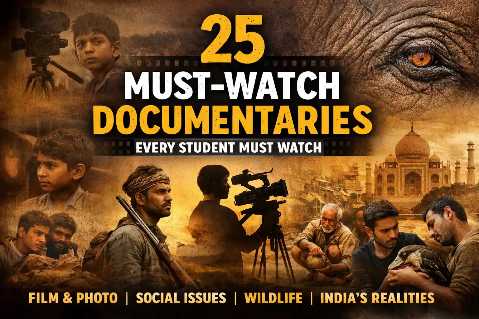 25 Essential Documentaries for Film Students in India